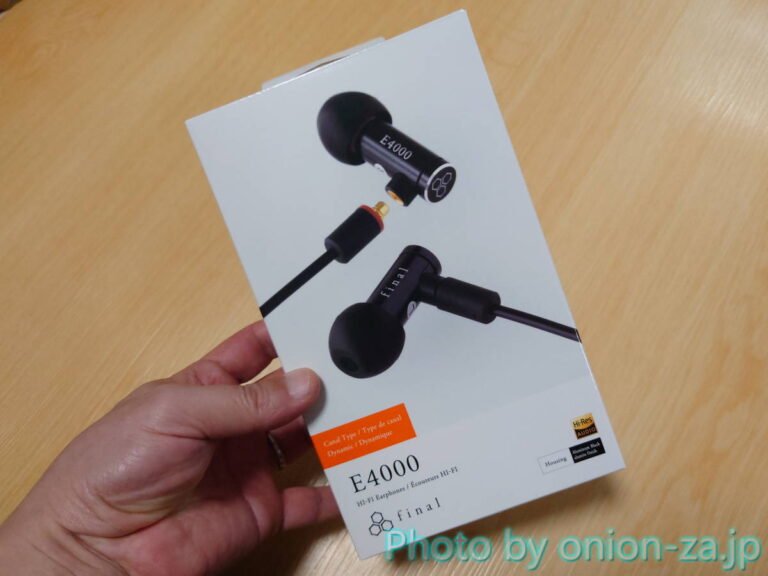 【レビュー】バランス接続イヤホンでハイレゾ！SONY NW-ZX707とfinal E4000の4.4mmリケーブルで聴いてみた | ガジェットブログ オニオン座